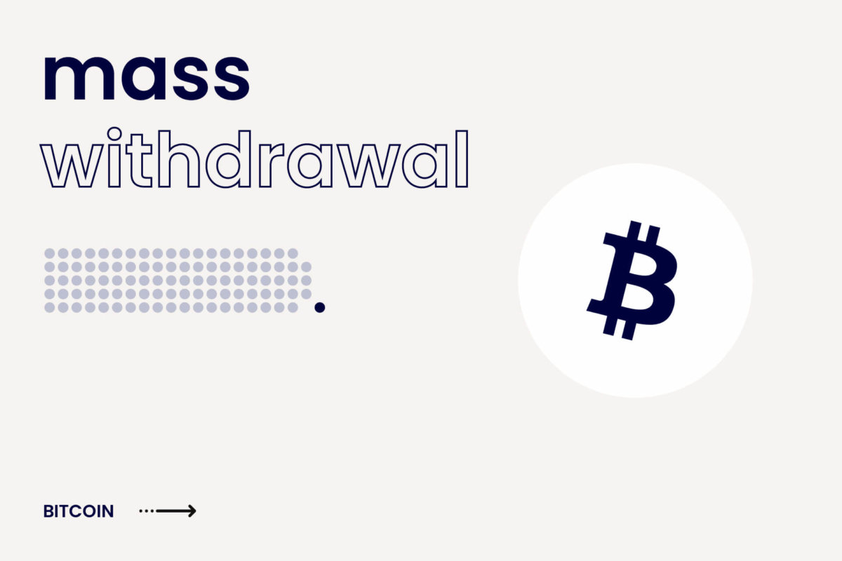 Cryptocurrency Exchanges Record Heavy Bitcoin Withdrawals - DailyCoin