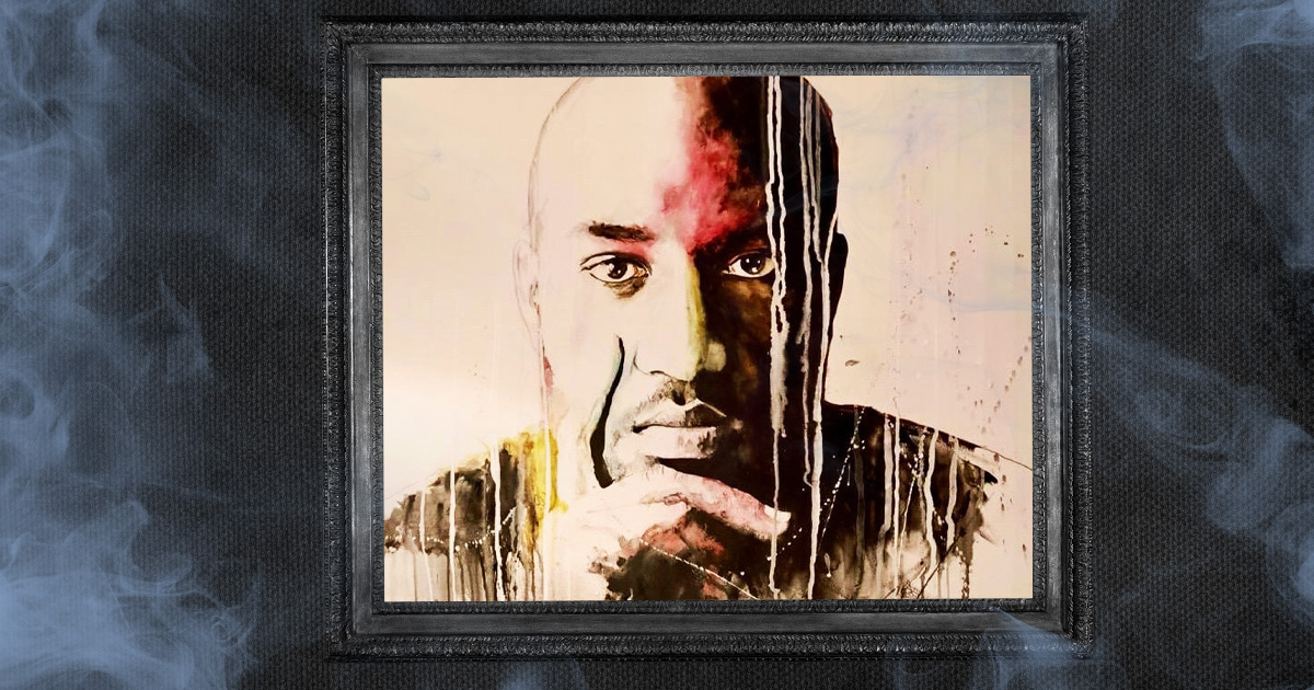 Portrait of Famed Fashion Designer Virgil Abloh by Pop Culture Artist ...
