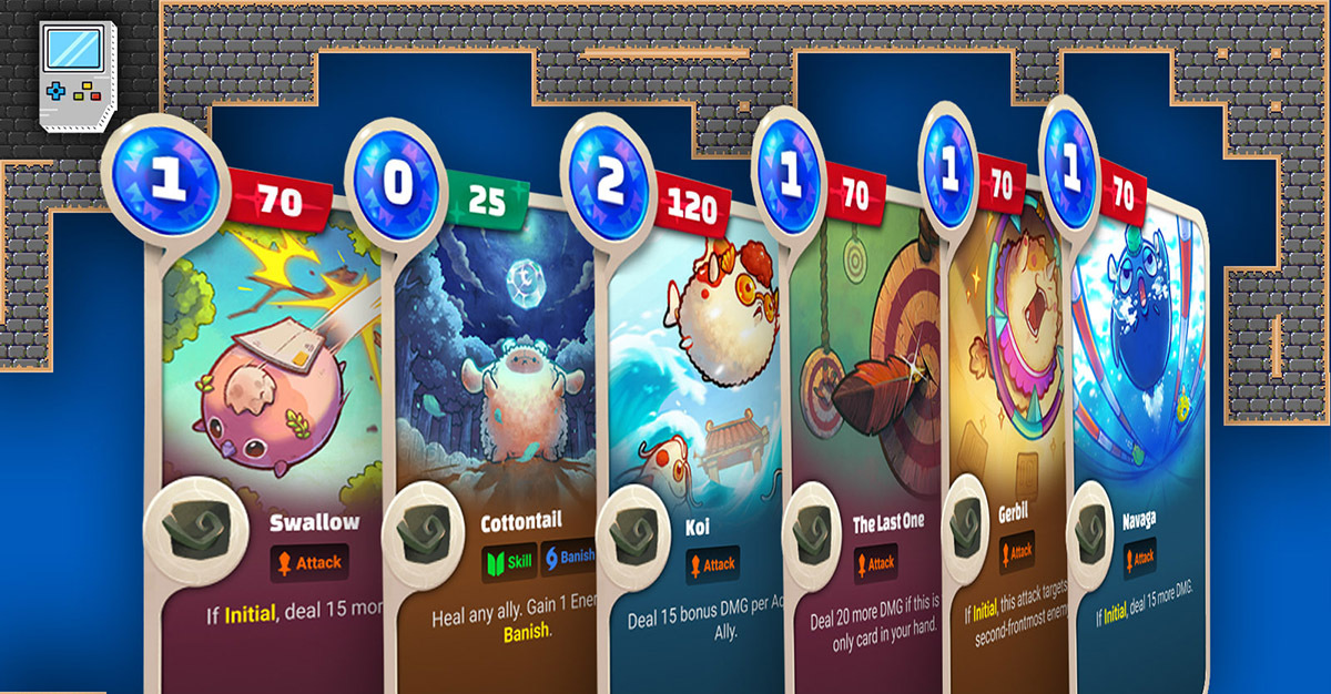 Axie Infinity: Origin Sneak Peek Revealed at Tail Cards - DailyCoin