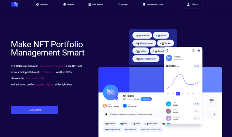 NFT Portfolio: Best 12 Analytics Tools to Track NFTs Projects - DailyCoin